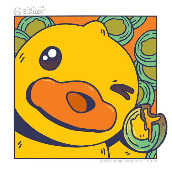 [玉兔]B.Duck中秋头像 鸭鸭家族的#中秋# 习俗～ 化身玉兔捣药的Cream，提着纸灯笼的Egg，穿上唐装的Buf_001VH8ocgy1gukx2zun9lj615o15o15b02