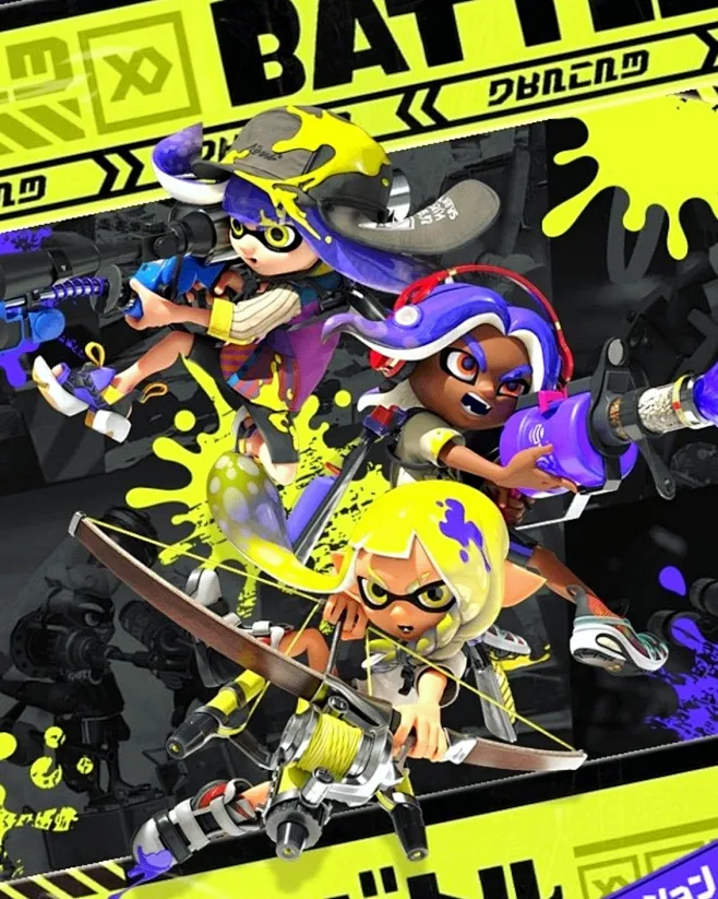 ♡Splatoon 3♡Carly splat-花瓣网