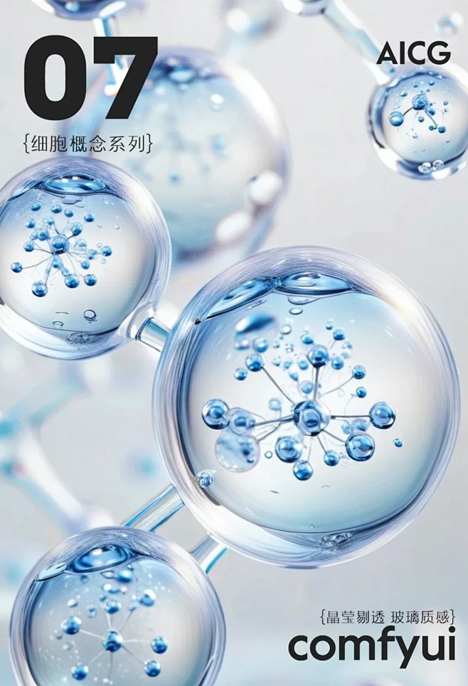 comfyui | AICG水分子细胞素材生成 - 小红书-花瓣网