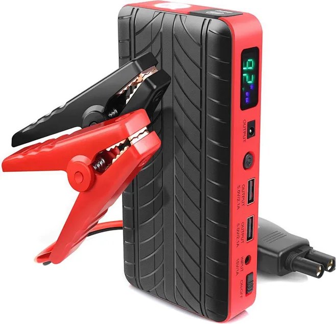 Multi-function Jump Starter Houd de batterij volledig opgeladen, zonder je zorgen of ...