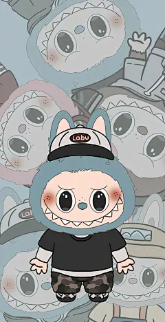 拉布布labubu图片大全-拉布布labubu高清好看的图片--花瓣阿梅兔amp;김춘메的画板