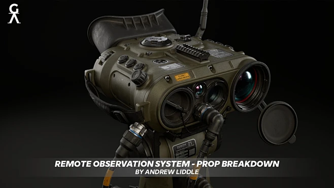 Remote Observation System - Prop Breakdown - Andrew Liddle-花瓣网