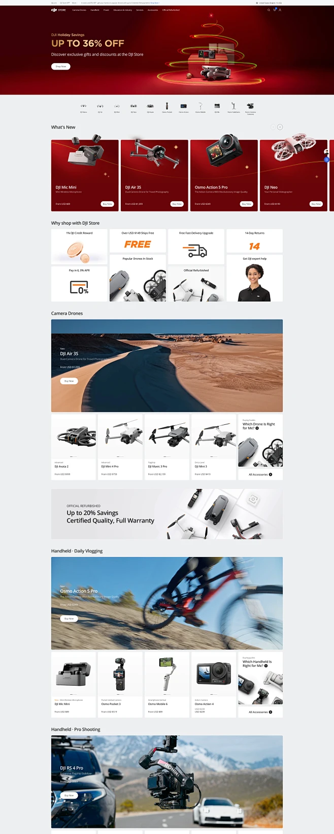 DJI Store - Official Store for DJI Drones, Gimbals and Accessories ...