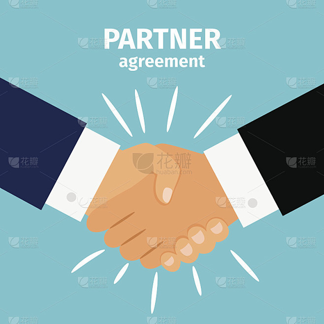 商业伙伴握手