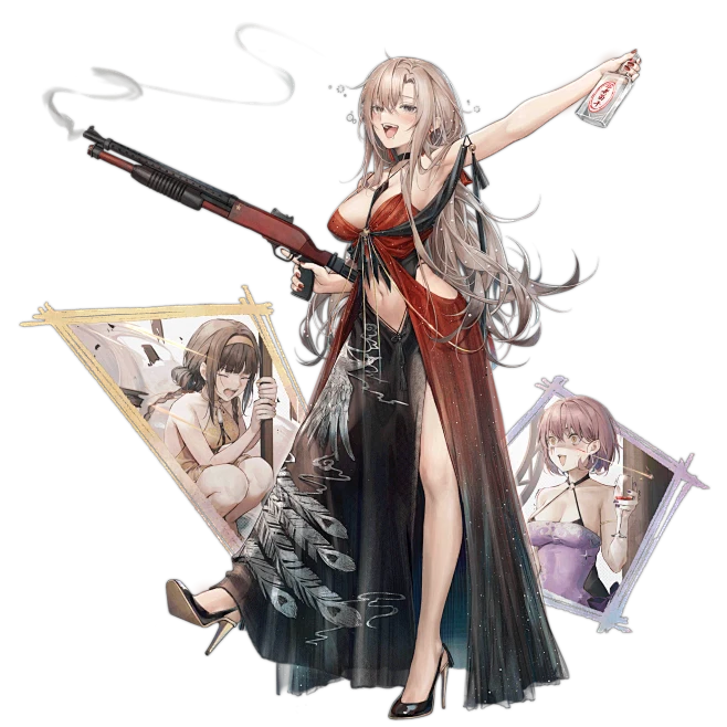 97式霰 - 少前百科GFwiki - 少女前线专题百科-花瓣网