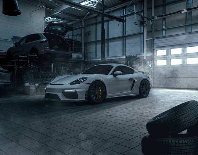 Porsche GT4-花瓣网
