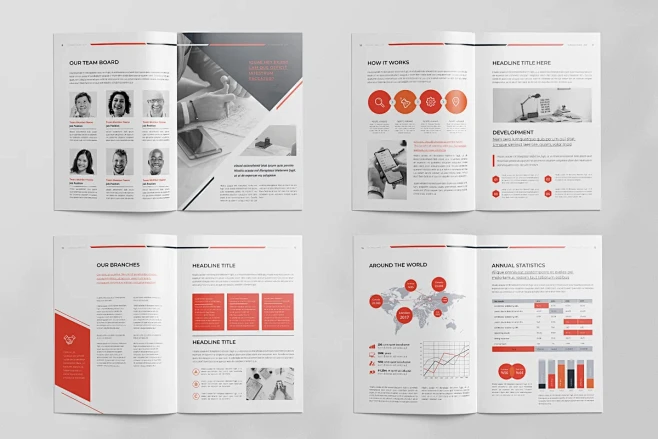 Brochure Bundle | Docx, ID, Canva | Brochure Templates ~ Creative ...