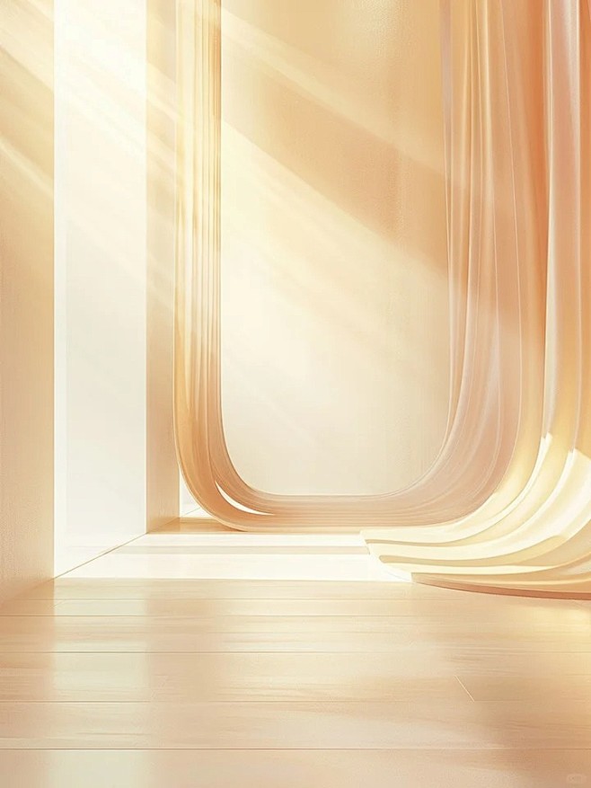 金色流体抽象光感渐变高级时尚感背景素材_9_设计素材_来自小红书网页版