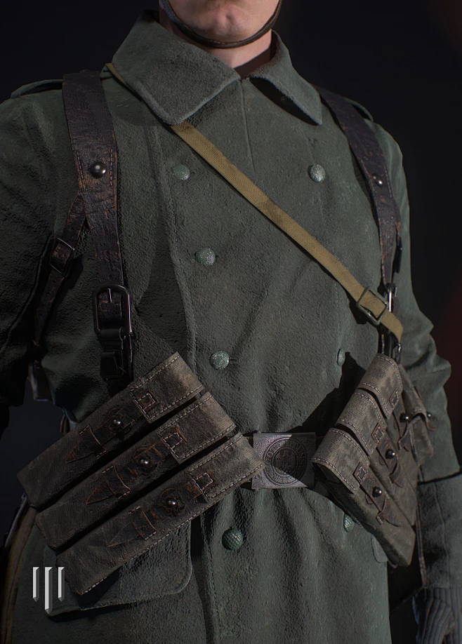 HLL German Commander, Dmitry Bezrodniy : Model and textures of uniform ...