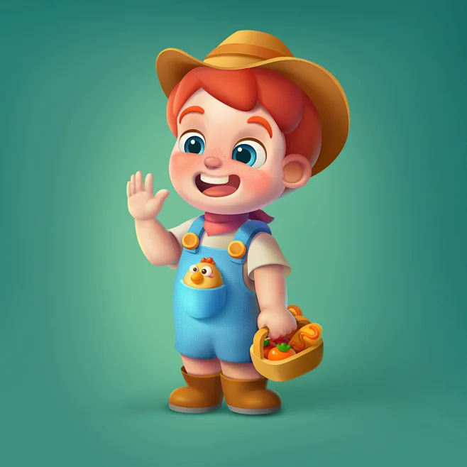 Farm Boy on Behance-花瓣网
