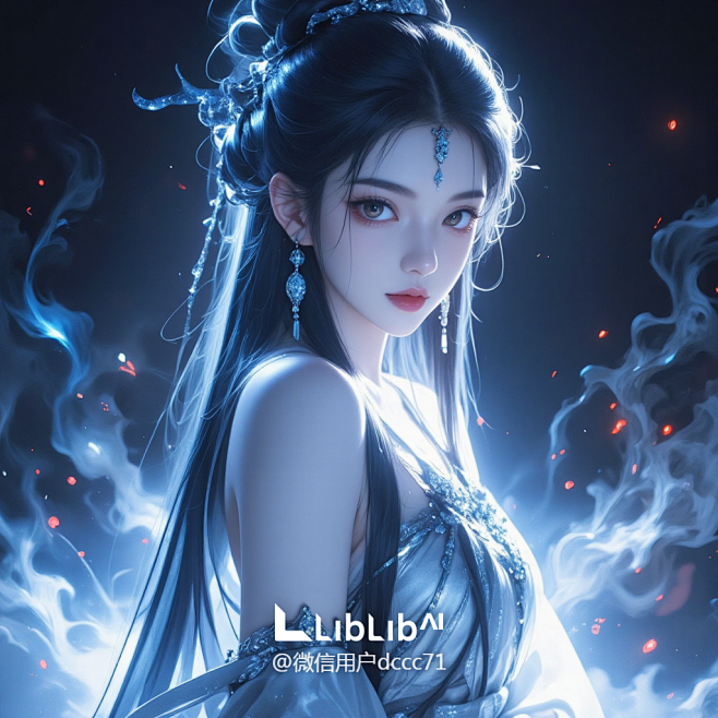 暄妍_Flux暗黑红色妖姬-LoRA-暄妍-LiblibAI-花瓣网