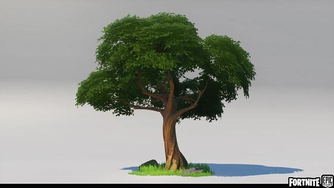 Fortnite Trees-花瓣网