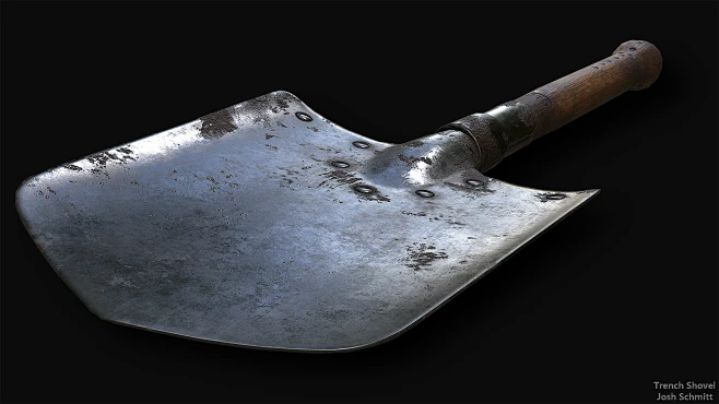 WW1 - German Trench Shovel, Josh Schmitt : WW1 Shovel manufactured by ...