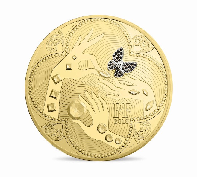 Van Cleef & Arpels 创立110周年5000欧元背面