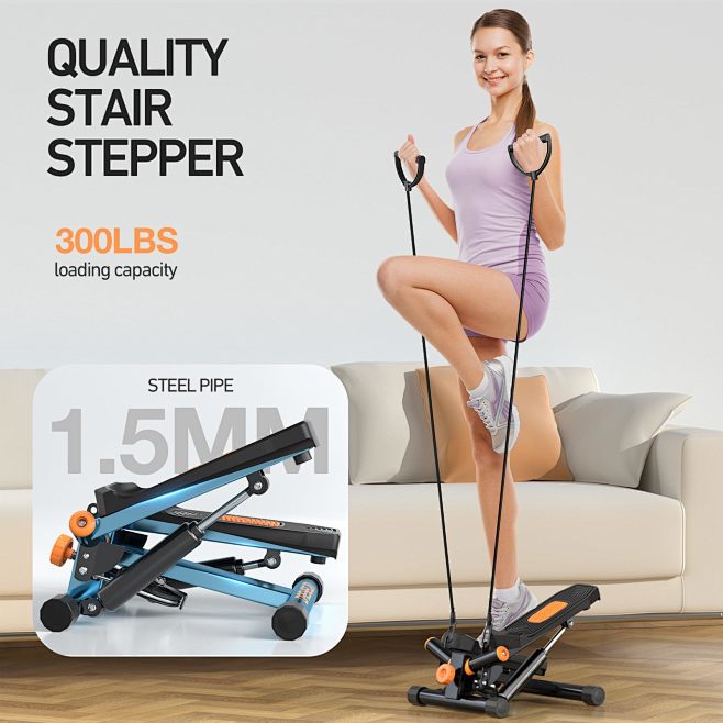Amazon.com : Steppers for Exercise at Home, Adjustable Height Mini ...