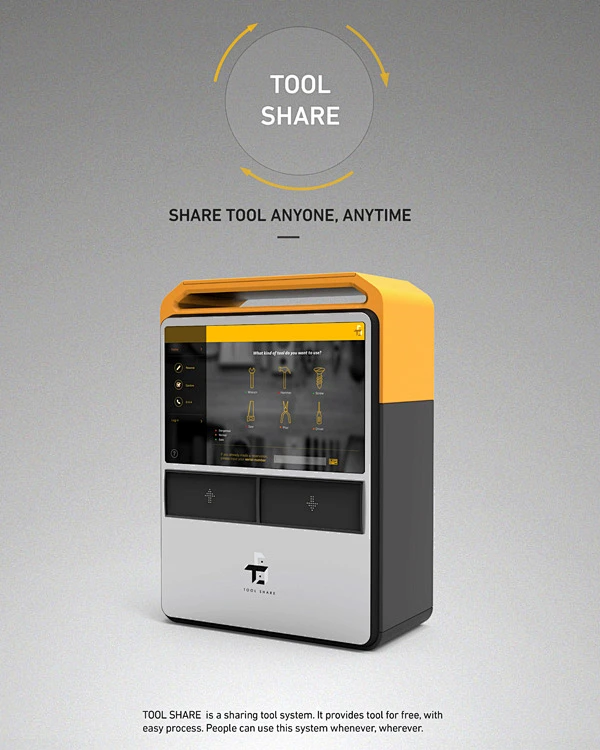 Tool Share – Community Tool Sharing System by Hong Uihwoan, Song Yoonji ...