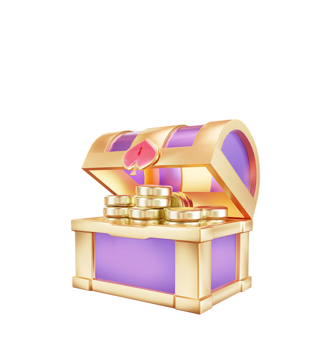 open_spade_chest_with_golden_coin