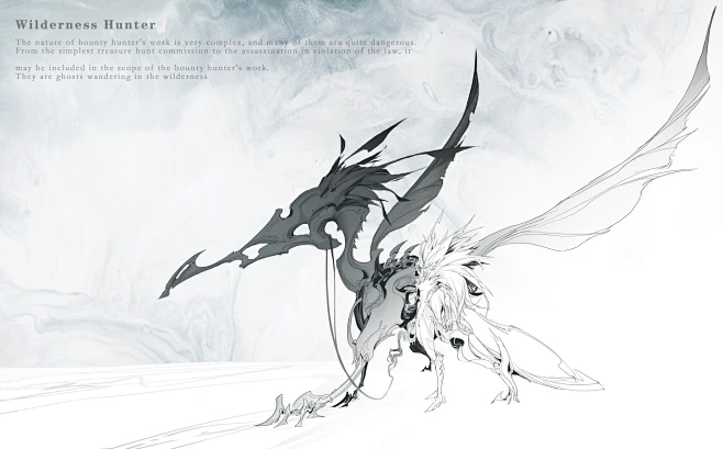 White hunter-花瓣网
