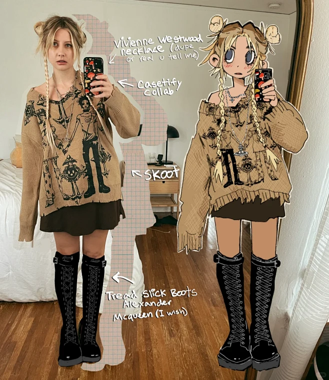 Fit checks from Libby Frame, creator of Peach Riot #peachriot #艺术 - 小红书-花瓣网