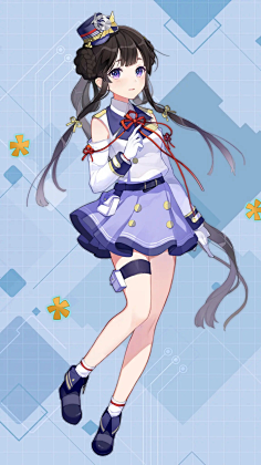 二刺螈-花瓣网|陪你做生活的设计师 | 角色立绘原图（大概）