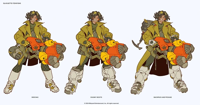 Overwatch 2: Venture hero concept-花瓣网