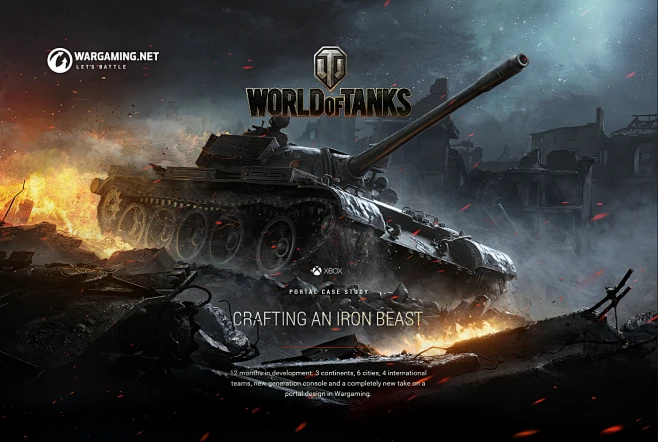 WoT Xbox Portal : 12 months in development. 3 continents, 6 cities, 4 ...