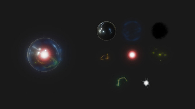 Combine Energy Ball VFX