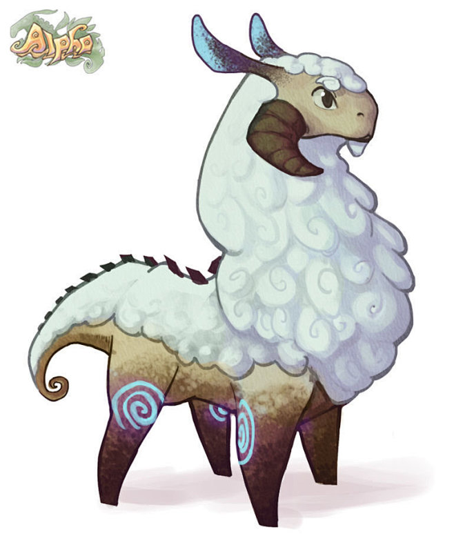 'Alpha' Monster Creature Design, Sam Cullum : Final character art for ...