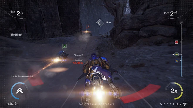 Destiny: Sparrow Racing League, MacKay Clark : HUD concept and ...
