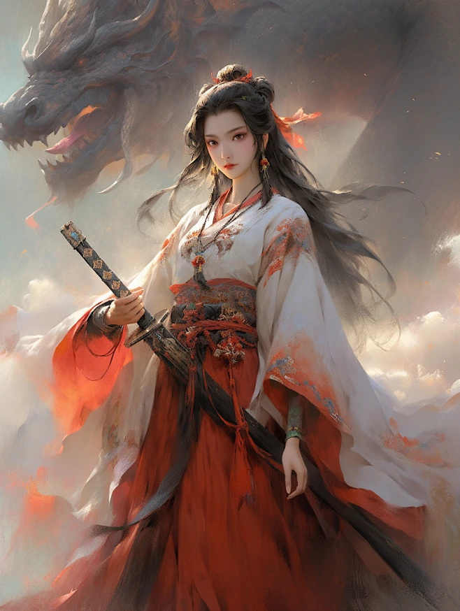 midjourney_brewerbenjamin_A_stunning_and_beautiful_woman_in_ancient ...