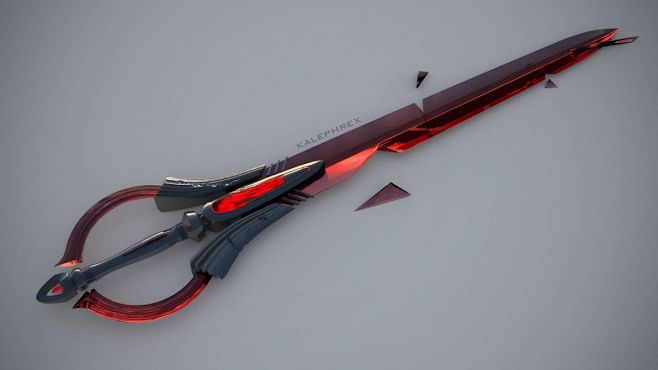 Cinnabarite Blade by Kalephrex on DeviantArt