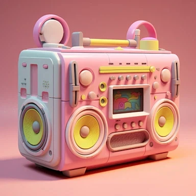 kawaii boombox, RAW photo-花瓣网