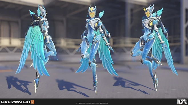 Overwatch 2 - Ice Angel Echo-花瓣网
