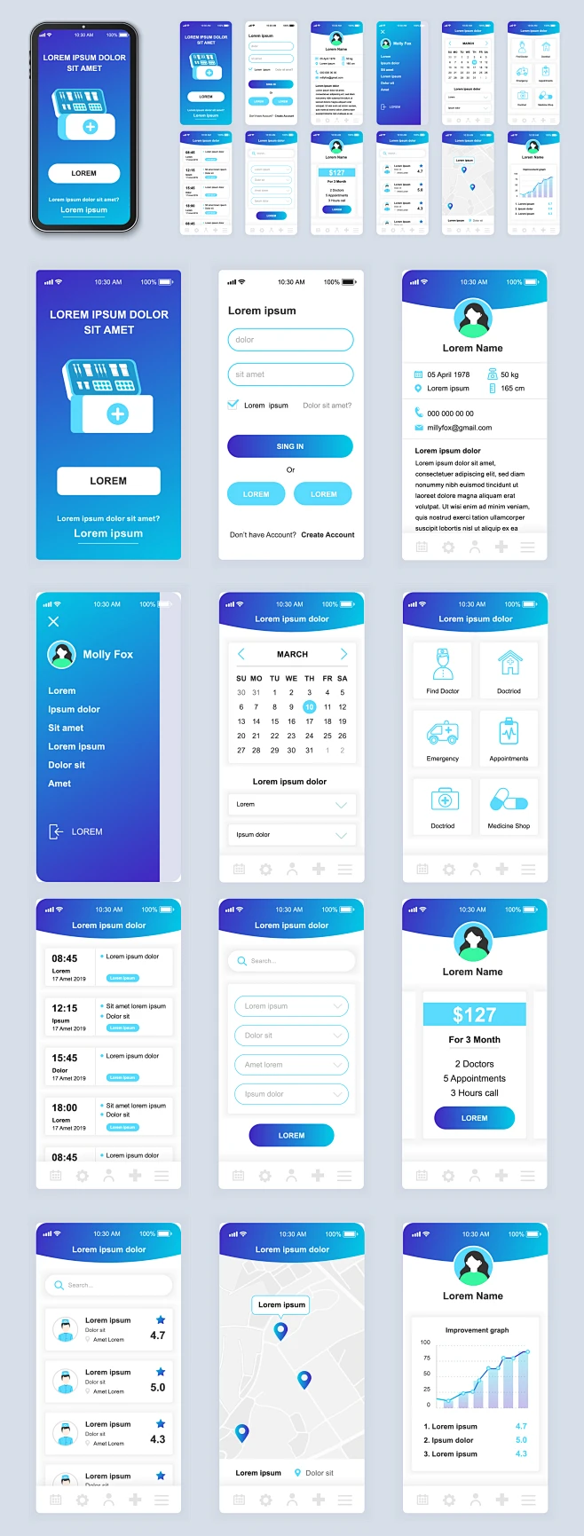 UI界面移动端APP小程序-志设网-zs9.com-花瓣网
