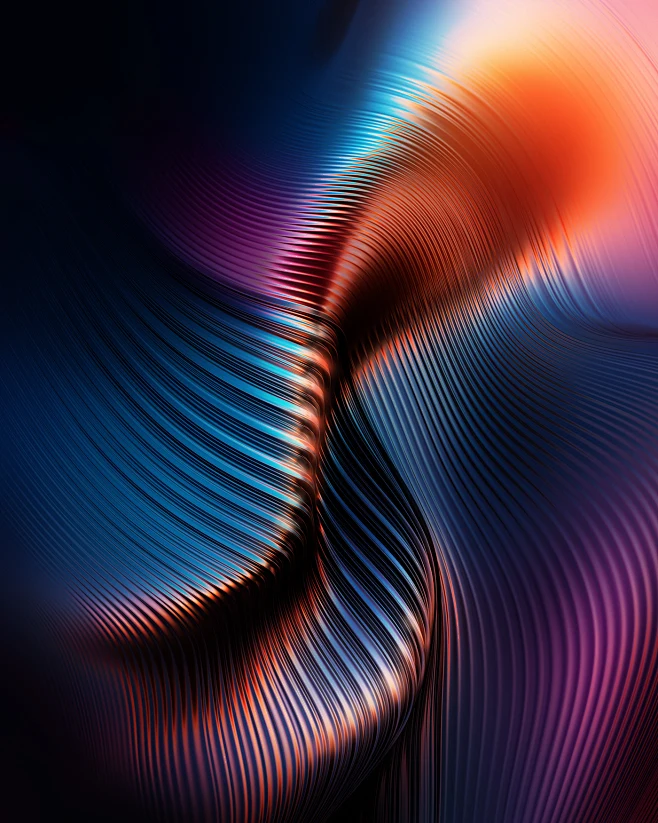 抽象艺术 cryptoart digitalart 插图 光 nft 反射 Rik 壁纸-花瓣网