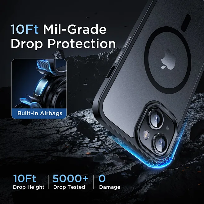 Amazon.com: STBYSP Magnetic iPhone 13 Case & iPhone 14 Case for MagSafe ...