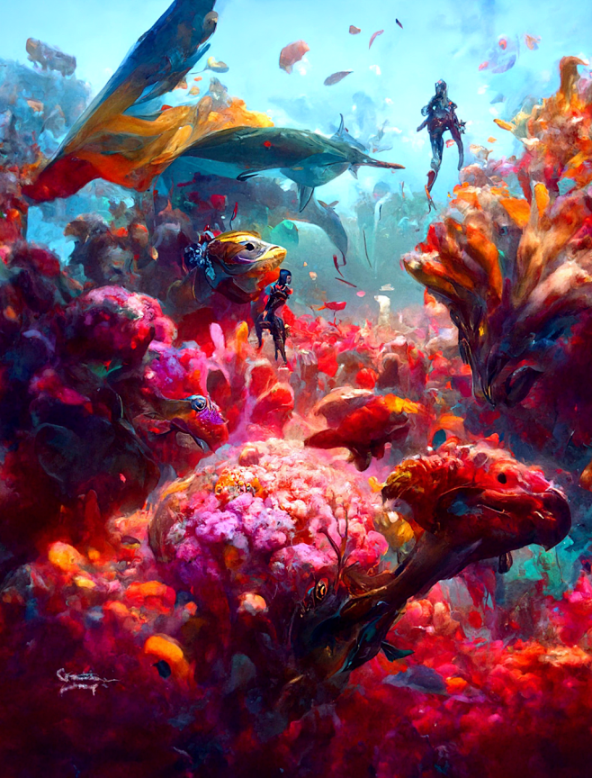 Underwater world-ultrawide