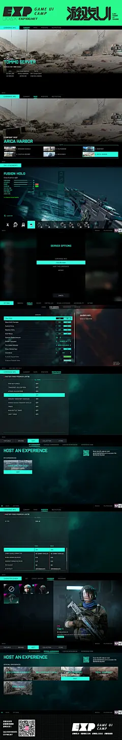 EXP欧美风格游戏UI分享图片大全-EXP欧美风格游戏UI分享高清好看的图片--花瓣EXP游戏UI训练营的画板