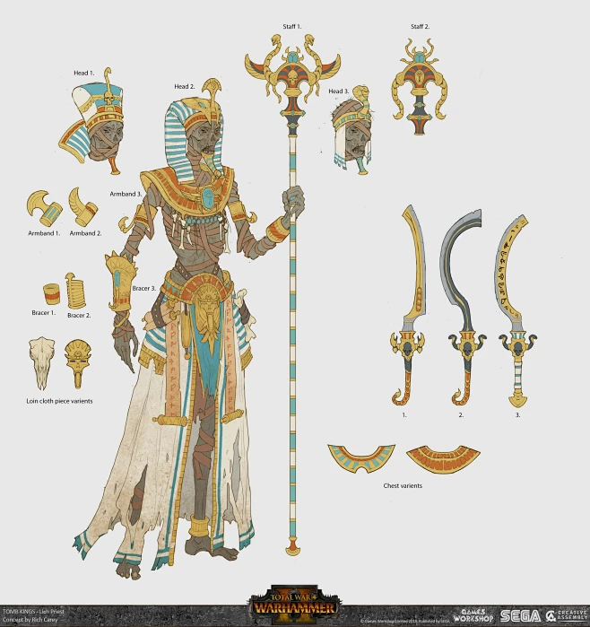 Tomb Kings, RICH CAREY : The Tomb Kings, known as the Priest Kings in ...