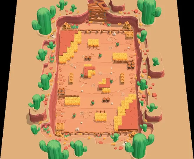Wild West Environment - Brawl Stars-花瓣网