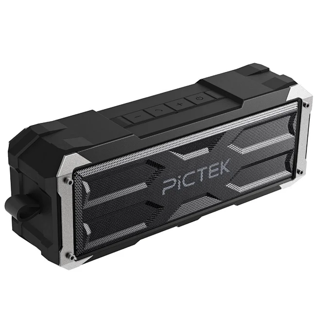 Amazon.com: Pictek Bluetooth Speakers, Bomber 20W Portable Stereo ...