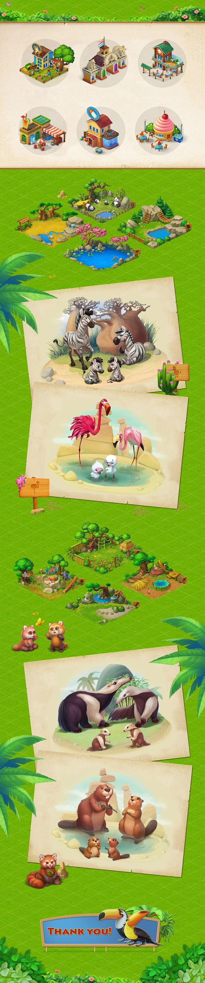 Township Zoo Overview-花瓣网