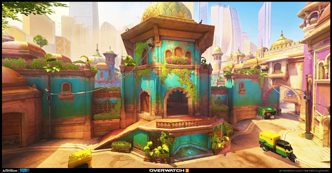 OW2 - India Garden图片_atmosphere environment图片素材-花瓣网