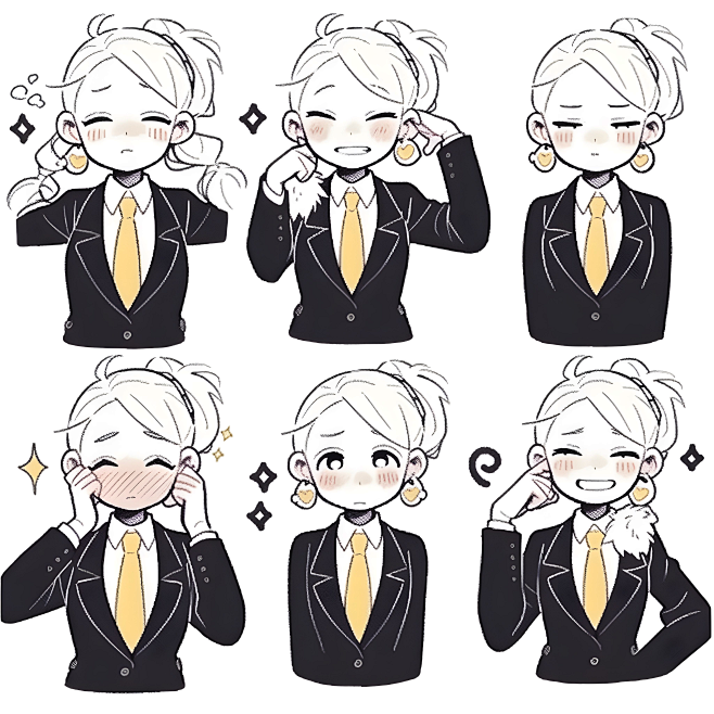 walker_61_Hand-drawn_comics_female_professional_attire_yellow_r ...