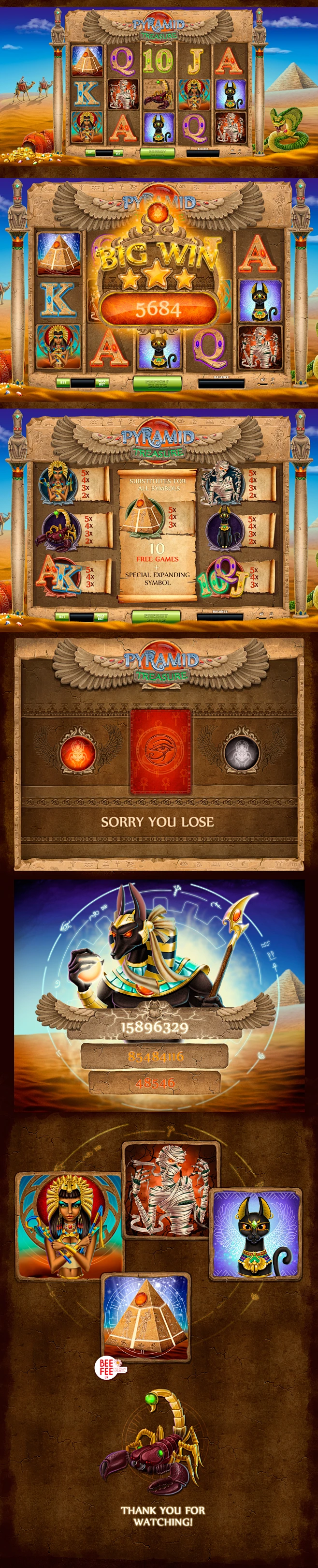 2D game design Game Art Slots ILLUSTRATION characters Cartoons ...