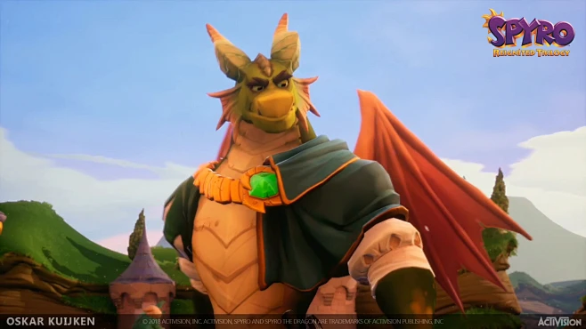 Spyro RT - Nestor, Oskar Kuijken : Had the opportunity to create the ...