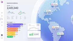 浅色系数据可视化大屏图片大全-浅色系数据可视化大屏高清好看的图片--花瓣yyj0306的画板