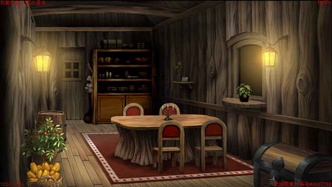 花散る都と竜の巫女-背景_东方_古风-橙光游戏素材-avg文字游戏素材 - 爱给网