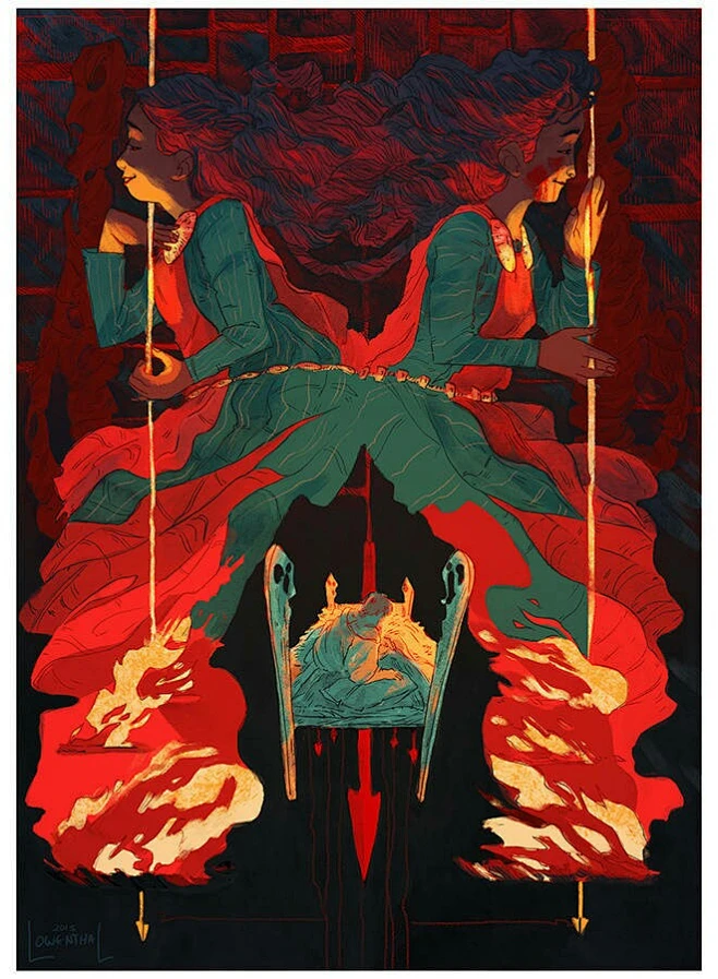 美国插画家 Celia Lowenthal 奇幻故事插画作品-花瓣网