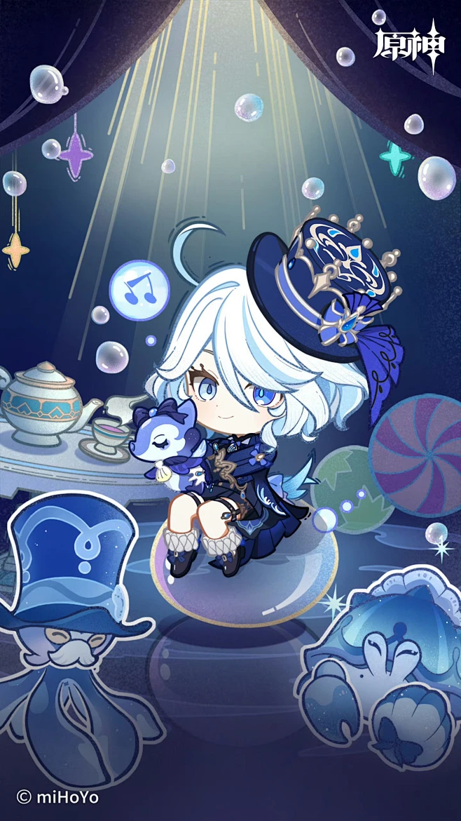 芙宁娜-壁纸-花瓣网